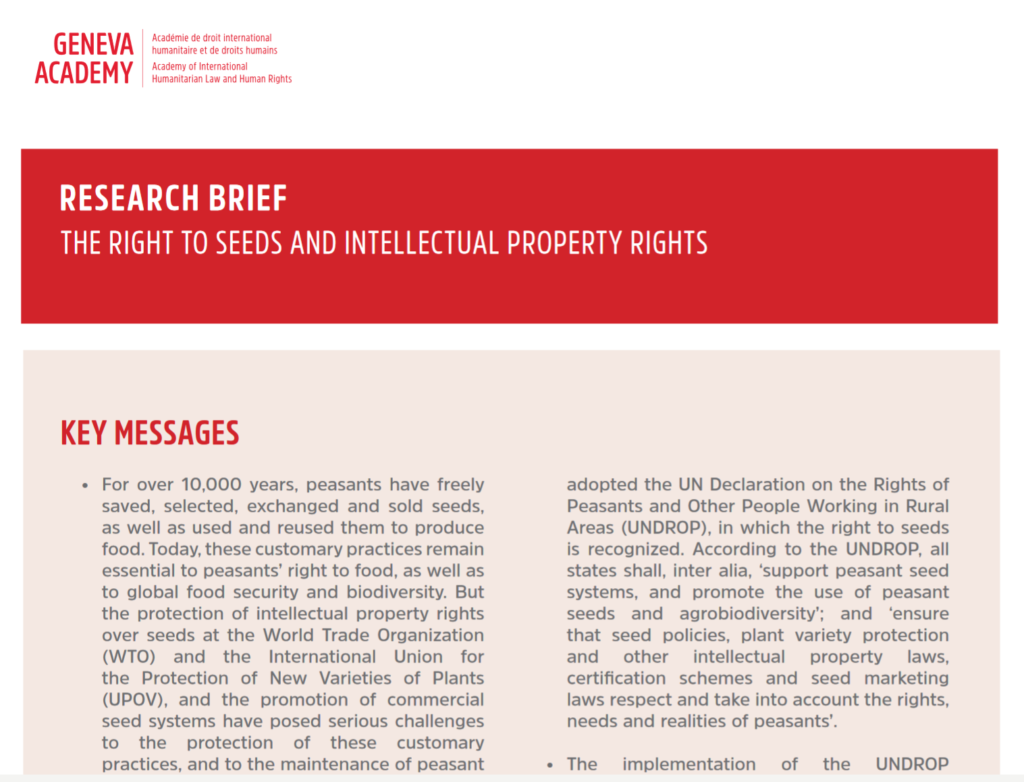 Land Is a Human Right - Defending Peasants' Rights